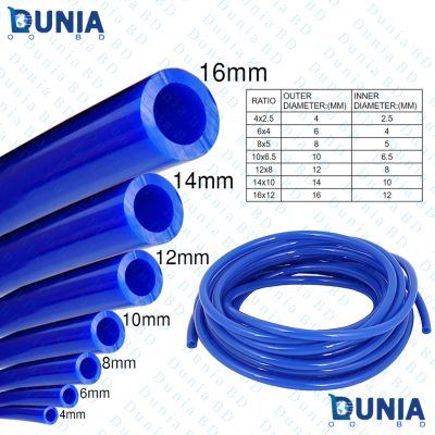 Pneumatic Tube High Pressure PU Pipe 4mm 6mm 8mm 10mm 12mm 14mm 16mm ...