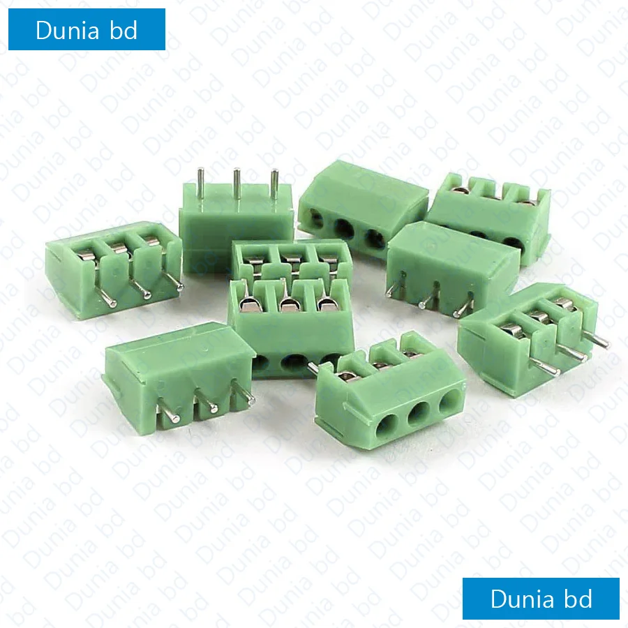 2pin 3pin PCB Mini Screw Terminal Blocks connector for Wires - Dunia.com.BD