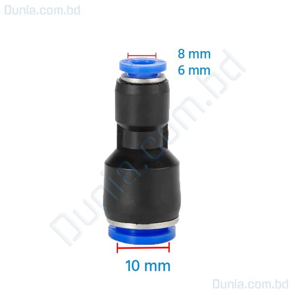 8mm Male Threaded Pneumatic Air Quick Connector Fitting for 1/8-1/2-3/8 ...