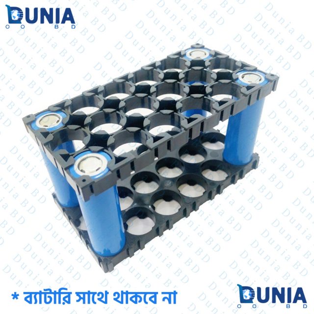 3 Cells 18650 Battery Combination Bracket Pack Holder Li-ion Cell ...