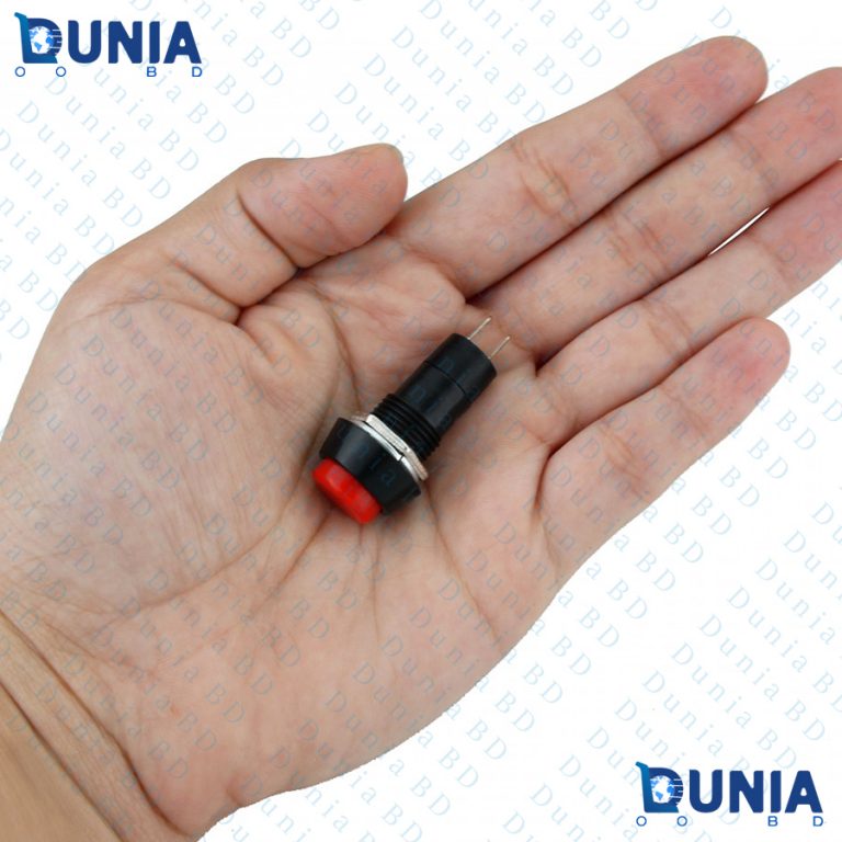 Small Round Push button (Momentary Switch) On-Off 12mm - Dunia.com.BD