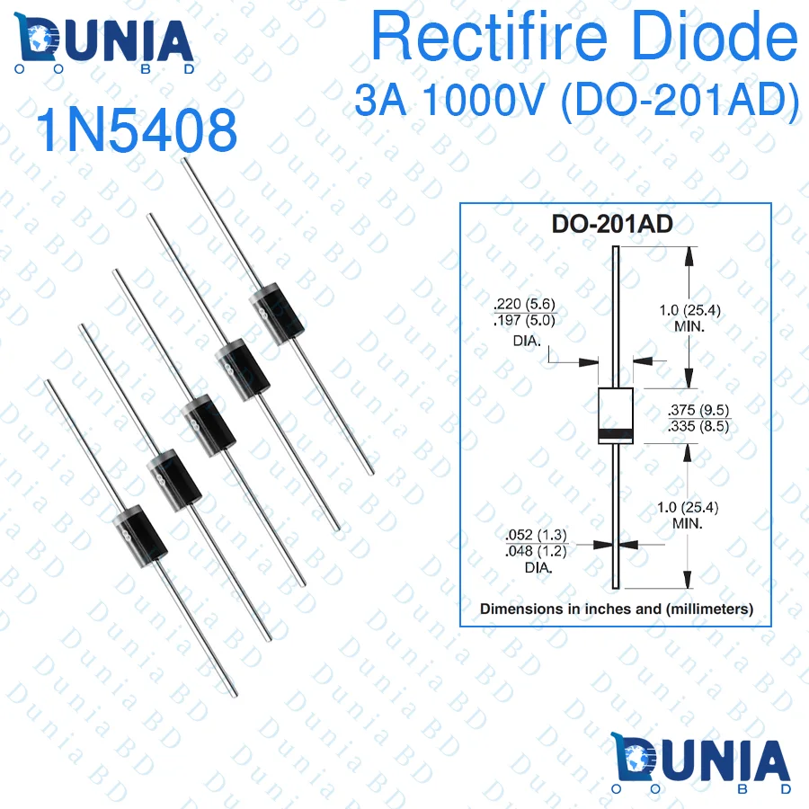 1N5408 Rectifier Diode Price In Bangladesh Dunia.com.BD