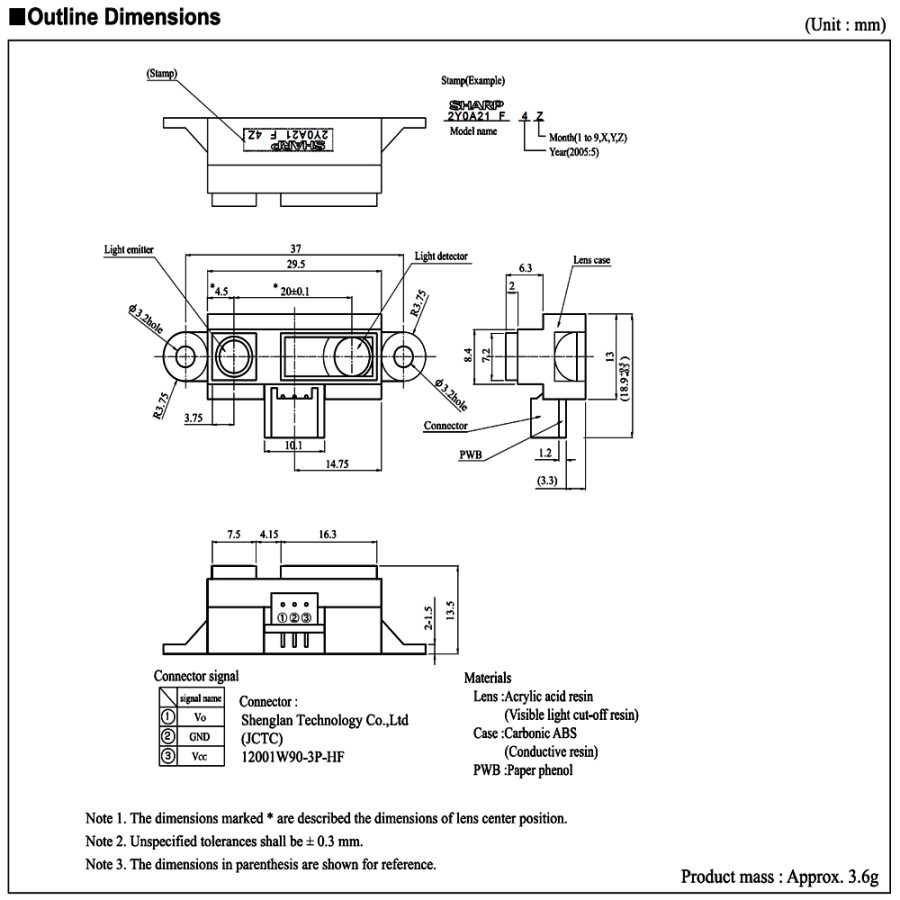 IR Infrared Ranging Sensor Module 4-30cm Distance Measuring Sensors 5V ...