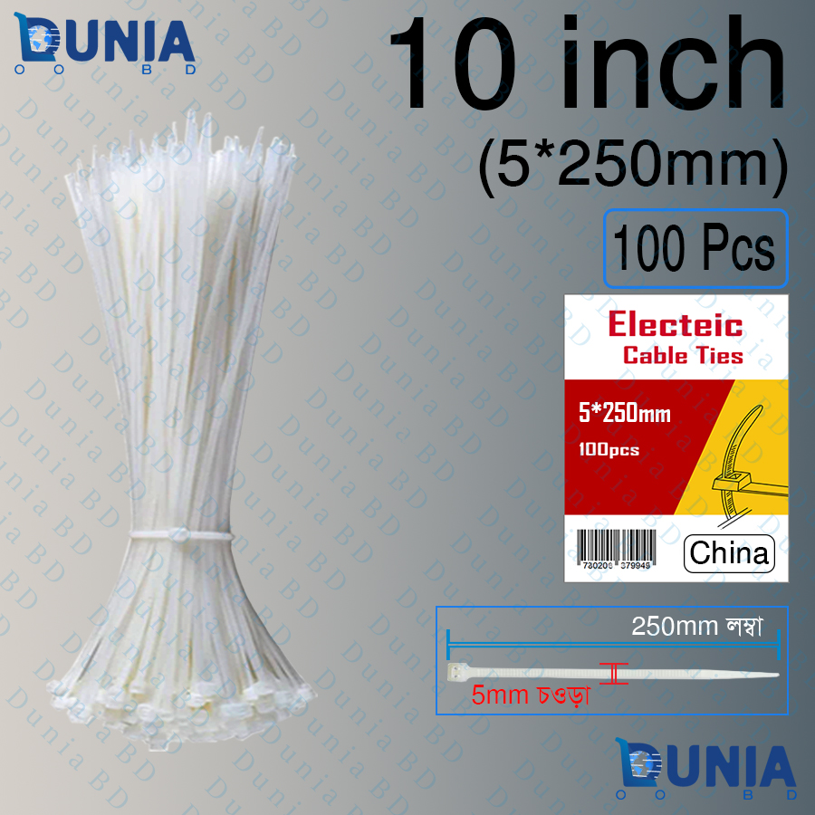 Marking Nylon Cable Label Zip Tag Tie White 4inch Tagging Fastener for ...