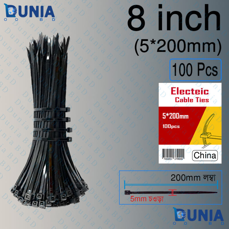 Cable Tie (4, 6, 8, 10, 12 inch) Combo Pack China - Dunia.com.BD