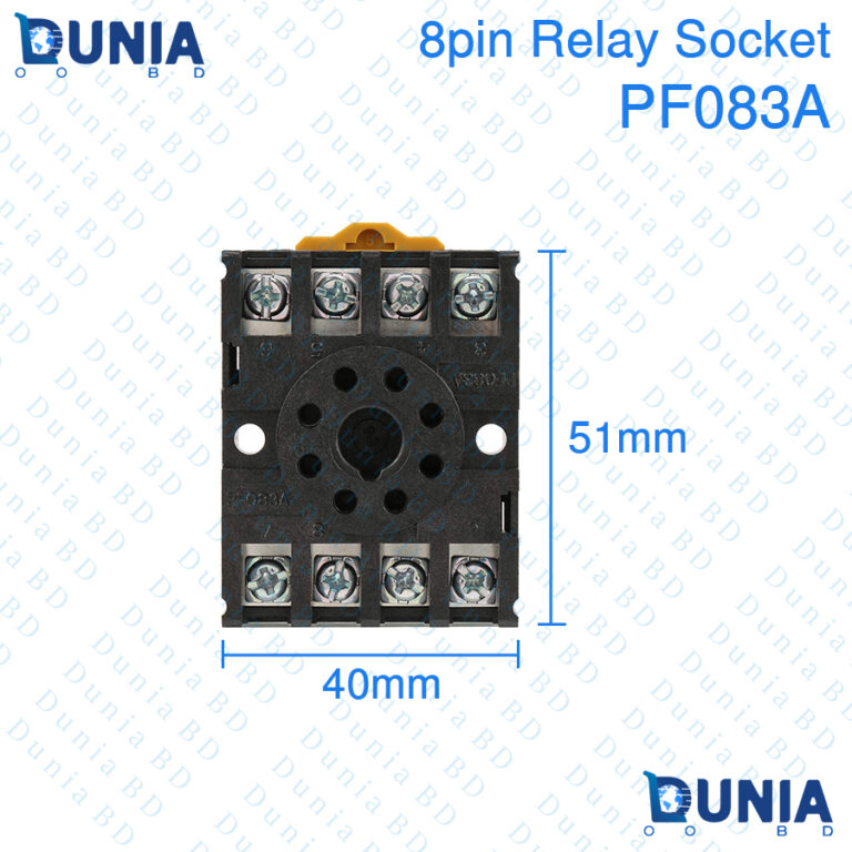 PF083A 8 Pin Power Timer Relay Socket Base Holder for Mk2p Ah3 Time ...