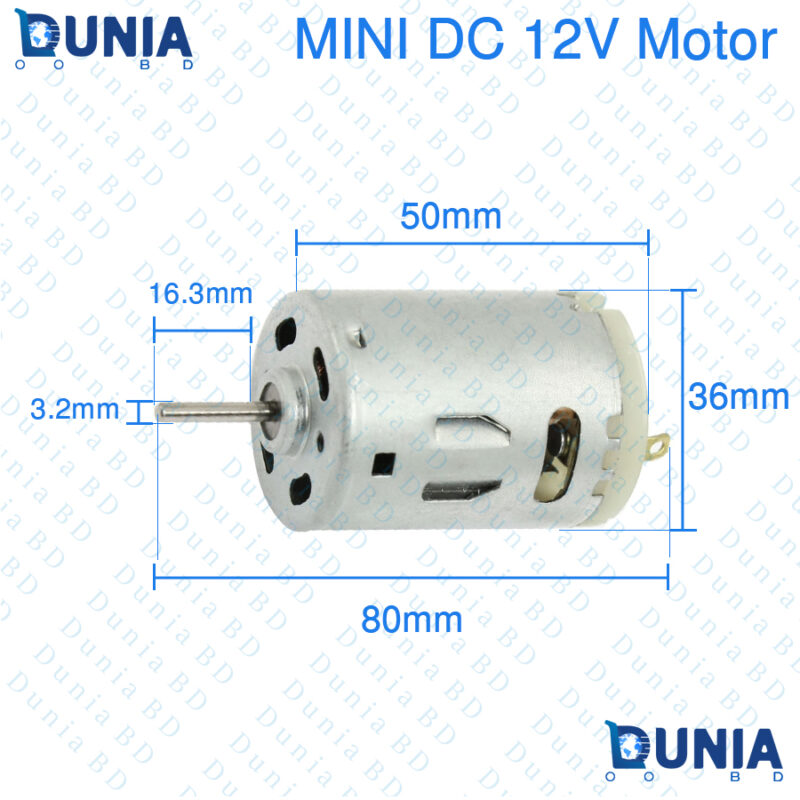 12V DC Oscillating Fan Motor High-Efficiency Mini Fan Motor for DIY ...