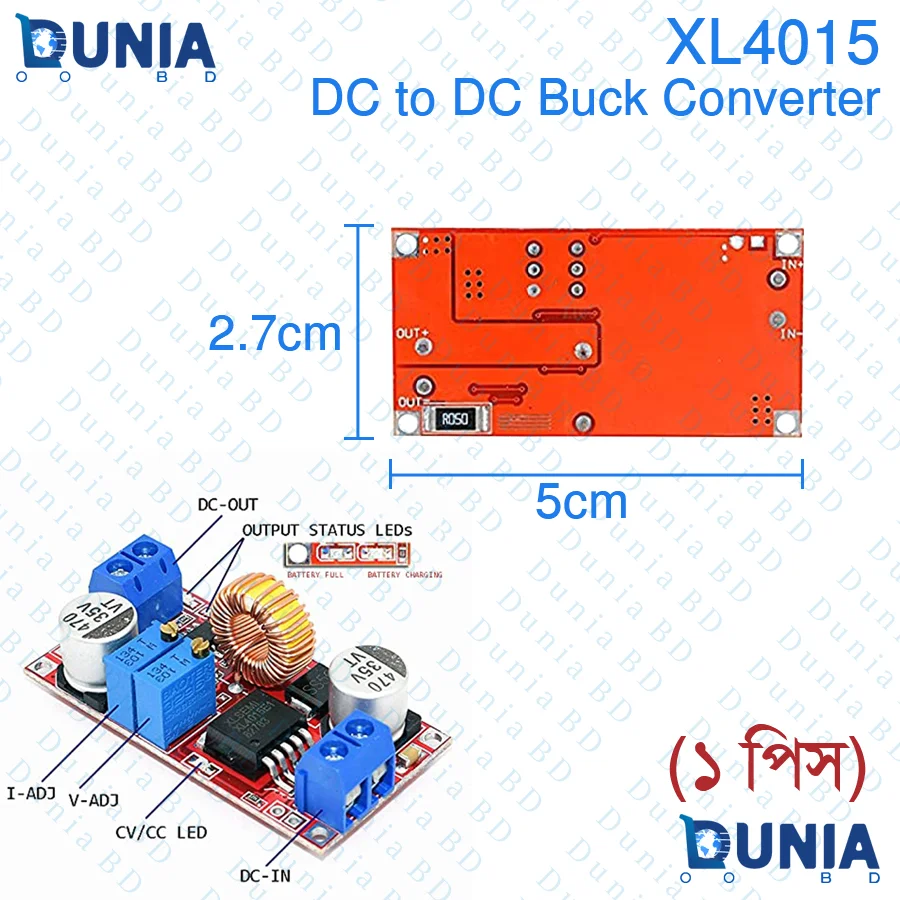 Xl4015 Schematic XL4015 4V 38V Adjustable Buck Step Down Module