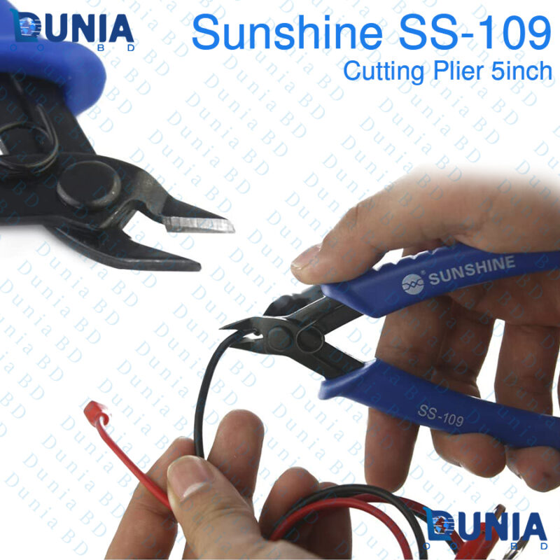 SUNSHINE SS-109 Cutter Cutting Plier for electronics professionals and ...